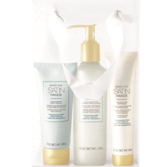 Mary Kay | Bath & Body | Fragrancefree Satin Hands Pampering Set Mary ...